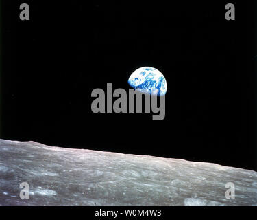 Apollo 8 - NASA, 1968. Earthrise, taken on December 24, 1968, by Apollo ...
