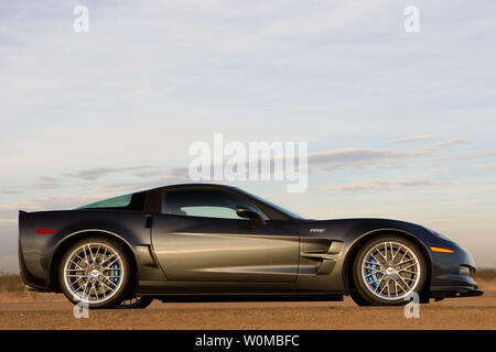 A ZR1 Corvette with a LS9 Supercharged engine Stock Photo - Alamy