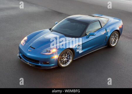 A ZR1 Corvette with a LS9 Supercharged engine Stock Photo - Alamy