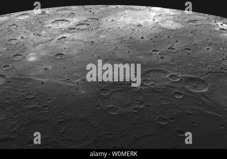 Mercury, MESSENGER Image, 2008 Stock Photo - Alamy