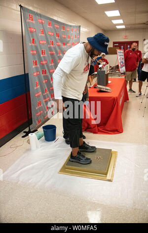 Dak Prescott summer camp Stock Photo - Alamy