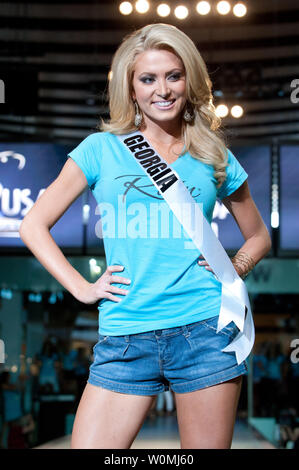 Miss Georgia USA, Kaylin Reque at arrivals for Welcome Party for the ...