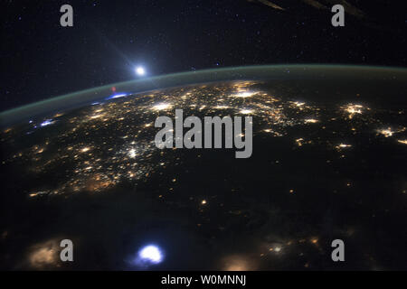 Red Sprites, northwest Mexico Stock Photo - Alamy