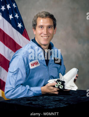 Official NASA portrait, taken on August 6, 1984, of astronaut Francis R ...