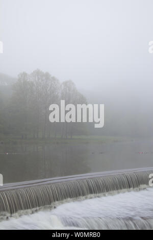 The Falls at Beebe Dam Stock Photo - Alamy