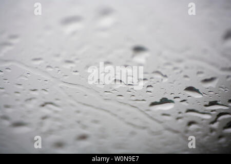 Gray rain drops on window macro background fine art in high quality ...