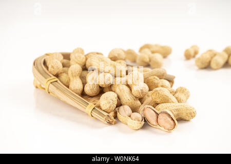 Multi-flavored thin-skinned peanuts Stock Photo - Alamy