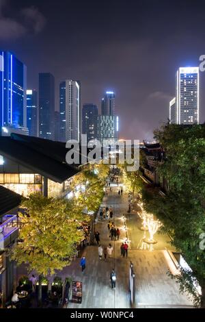 Taikuri Commercial District, Chengdu Stock Photo - Alamy