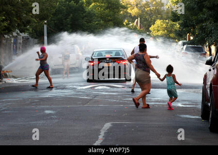 NYC Bronx fire hydrant Stock Photo - Alamy