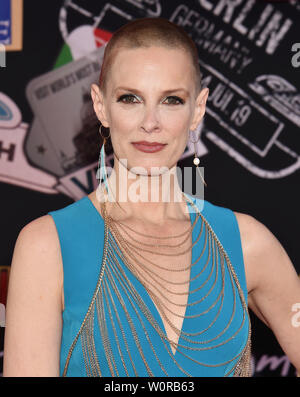 HOLLYWOOD, CA - JUNE 26: Sharon Blynn attends the premiere of Sony ...
