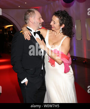 Michael Lott and his wife Dorothea Lott ,New Year Eve reception at the ...