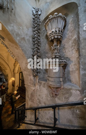 The Sedlec Ossuary is a small Roman Catholic chapel, located beneath ...