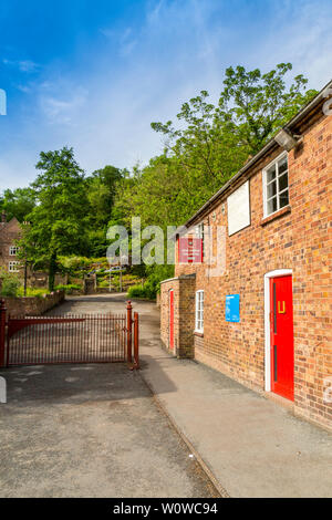 The original Toll House by the famous iron bridge at Ironbridge ...