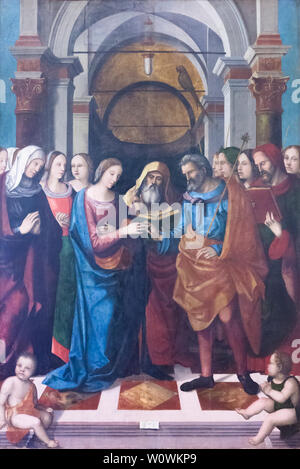 Sposalizio della Vergine, the Marriage of the Virgin, painting by ...