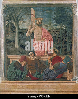 The Resurrection 1460 by Piero della Francesca Stock Photo - Alamy
