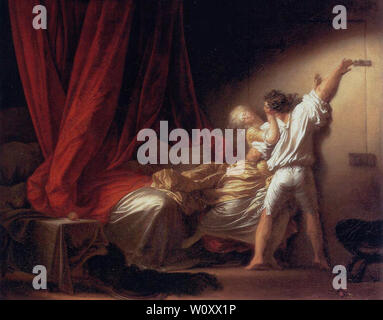 Fragonard - Le Verrou the Bolt Stock Photo - Alamy
