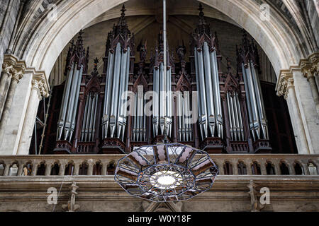 Interior of Saint Louis des Chartrons Catholic Church in Bordeaux ...