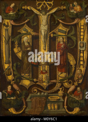 Monogram of Christ combined with Instruments of the Passion, anonymous ...