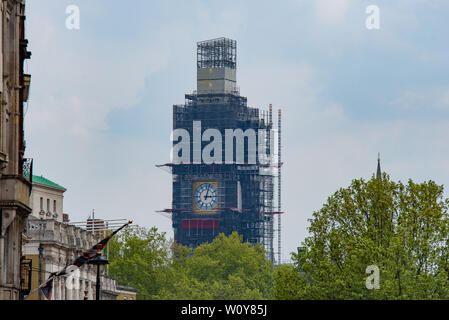 Big Ben renovation in London, United Kingdom Stock Photo - Alamy