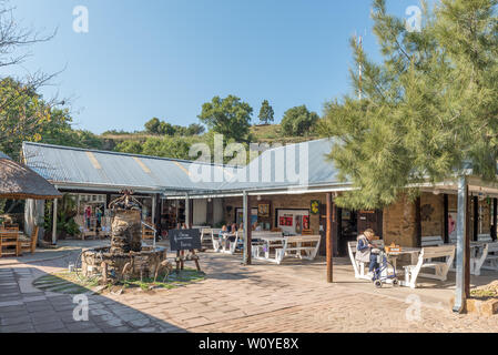 SENEKAL, SOUTH AFRICA, MAY 1, 2019: The Waterfall Roadstal in Senekal ...
