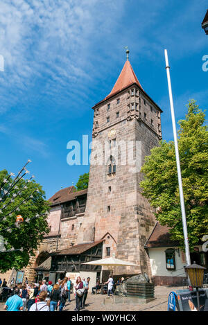 Tiergartnertor Gate Tower - Nuremberg, Bavaria, Germany Stock Photo - Alamy