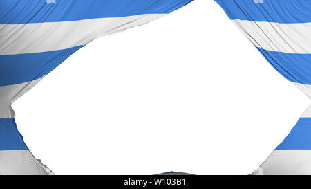 Tattered Tallinn city flag Stock Photo - Alamy
