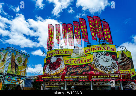Sights at the Alameda County Fair in Pleasanton California USA Stock ...