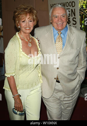 Ernest Borgnine and his wife Tova on Jan. 13, 1993 in Los Angeles, CA ...