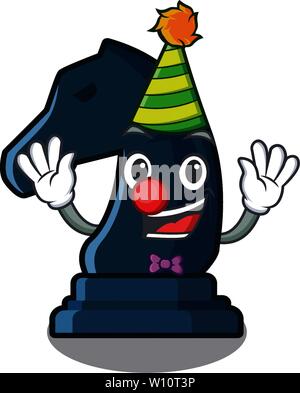 Clown bishop chess in the cartoon shape Stock Vector Image & Art - Alamy