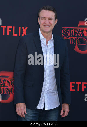 Joe Chrest attend the premiere of Netflix's "Stranger Things" Season 3 ...