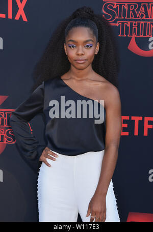 Marsai Martin 064 attend the premiere of Netflix's "Stranger Things ...