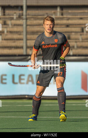Amstelveen, Netherlands. 28th June, 2019. Amsterdam, 28-06-2019, Hockey ...