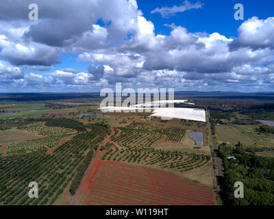 Aerial of Childers Queensland Australia Stock Photo - Alamy