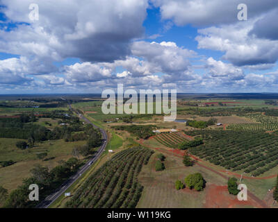 Aerial of Childers Queensland Australia Stock Photo - Alamy