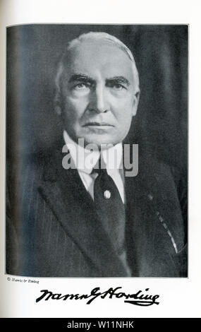 Warren G. Harding served as the 29th President of the United States ...