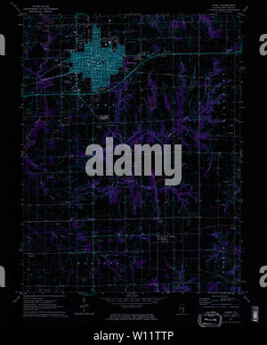 Olney, Illinois, map 1971, 1:24000, United States of America by ...
