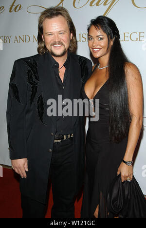 Travis Tritt and Wife at the Morehouse College Gala Tribute to Fund the ...