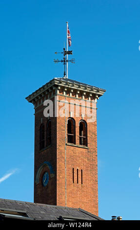 Gumley Hall stables clock tower, Gumley, Leicestershire, England, UK ...