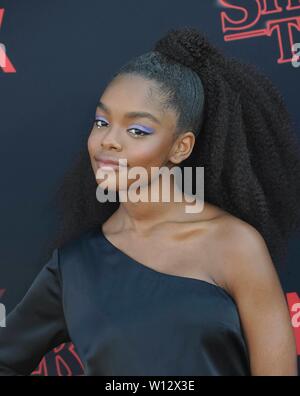 Marsai Martin attends the 'Stranger Things' Season 3 World Premiere at ...