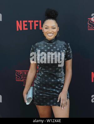 Jaylen Barron attends the 'Stranger Things' Season 3 World Premiere at ...