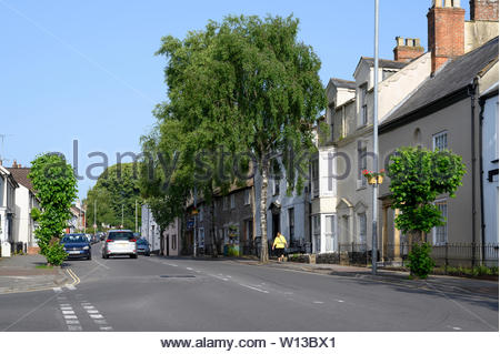 Chard, Somerset, England, UK. The commercial buildings and Phoenix ...