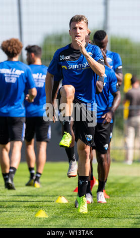 Paderborn, Germany. 30th June, 2019. Soccer: Bundesliga. Paderborn's ...