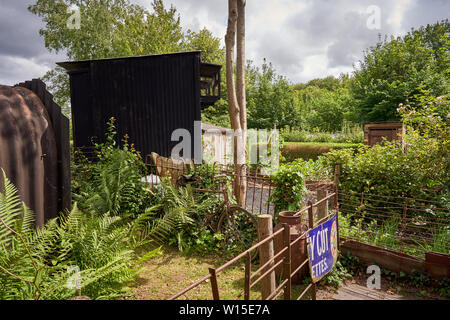 Rhyd y Car Cottages at St Fagans National Museum of Welsh Life, St ...