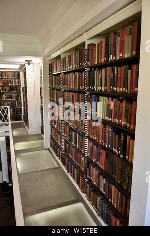 The iconic and historic Boston Athenaeum private membership library ...