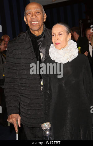 Geoffrey Holder and Carmen de Lavallade at the premiere of Annie at ...