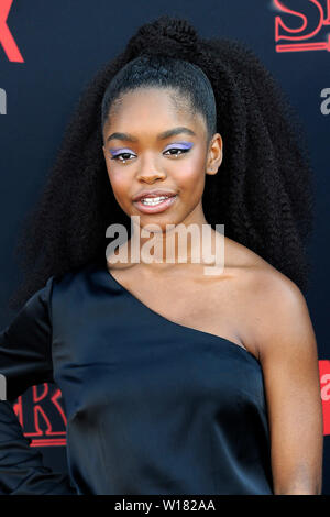 Marsai Martin at the world premiere of Season 3 of the Netflix TV ...