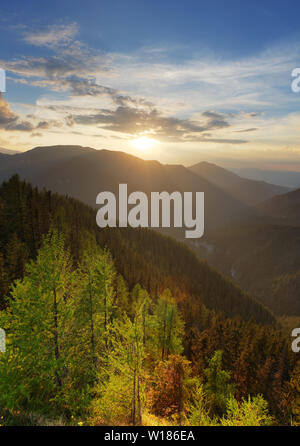 Amazing scene on autumn mountains Stock Photo - Alamy