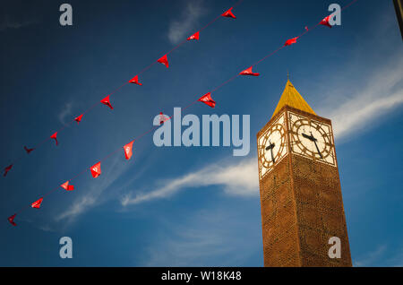 Tunis Clock Tower Stock Photo - Alamy
