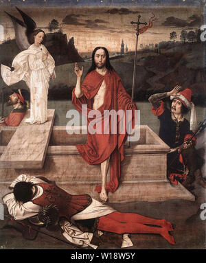Dieric Bouts - Resurrection Stock Photo - Alamy