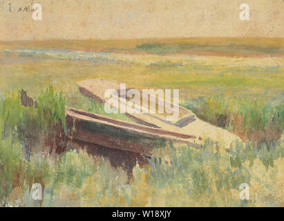 Thomas Pollock Anshutz - Sunset Glow Recto 1897 Stock Photo - Alamy